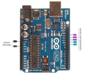 Arduino ILI9341 TFT Ekran Kullanımı - Elektrolog.com