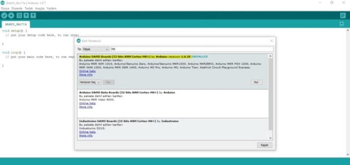 SAMD21 M0 Mini Programlama - Elektrolog.com