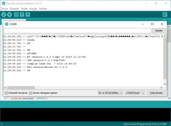 ESP-12E Arduino ile Programlama - Elektrolog.com