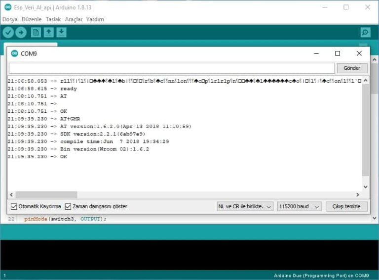 ESP-12E Arduino ile Programlama - Elektrolog.com